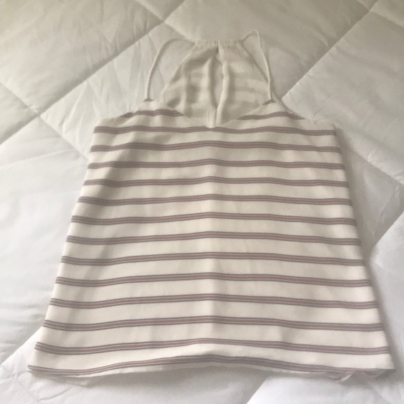 Express | Tops | Express Small Barcelona Cami In Red White Blue | Poshmark